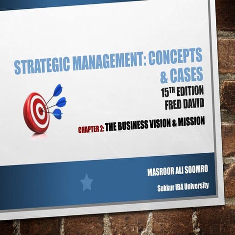 Strategic Management Mission and Vision Statement ppt_02 | PPTX