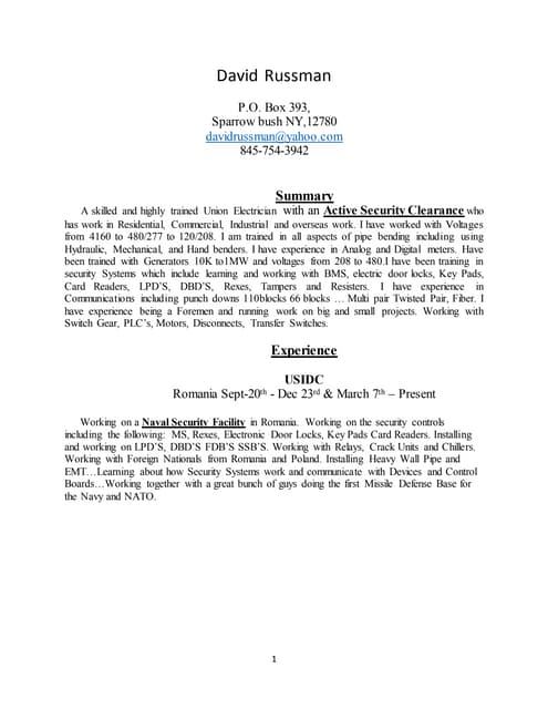 Curriculum Vitae Actualizado | PDF