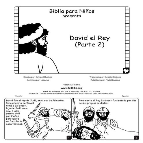 David the king part 2 spanish cb6 | PDF