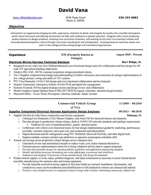 Resume- June 2015 | PDF