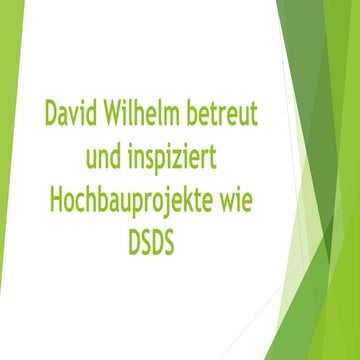 David Wilhelm Has Constructed Virtual Models of Architectural Designs ...