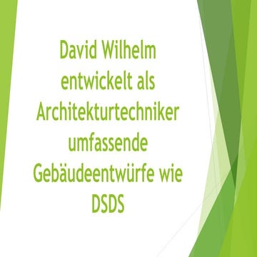David Wilhelm Has Constructed Virtual Models of Architectural Designs ...
