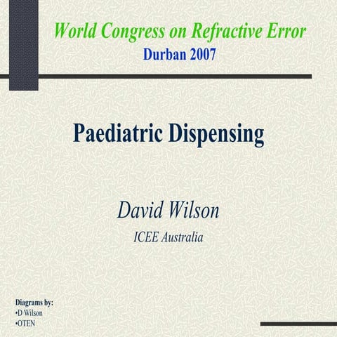 David willson paediatric dispensing | PPT