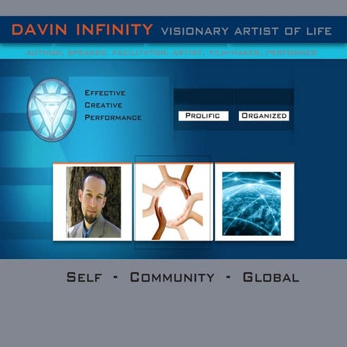 Visionary Artist of Life - with Davin Infinity | PPT