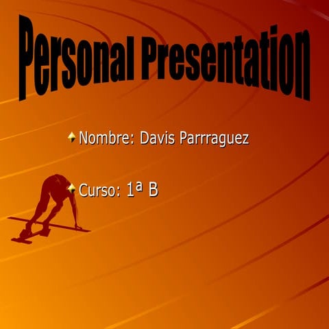 Personal presentation | PPT