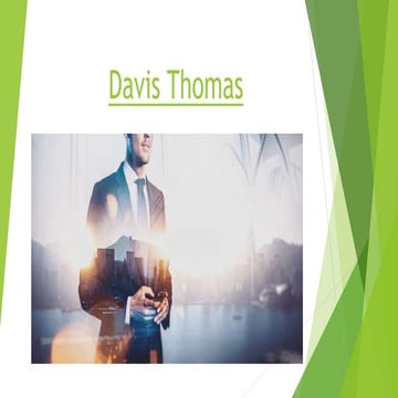 Davis thomas | PPTX