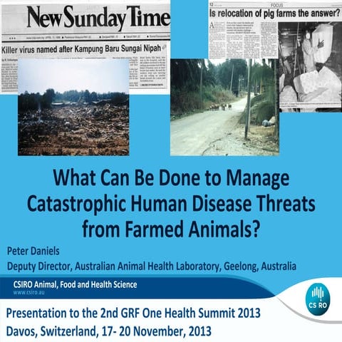 What Can Be Done to Manage Catastrophic Human Disease Threats from ...