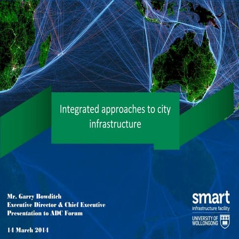 Integrated Approaches to City Infrastructure | PPT