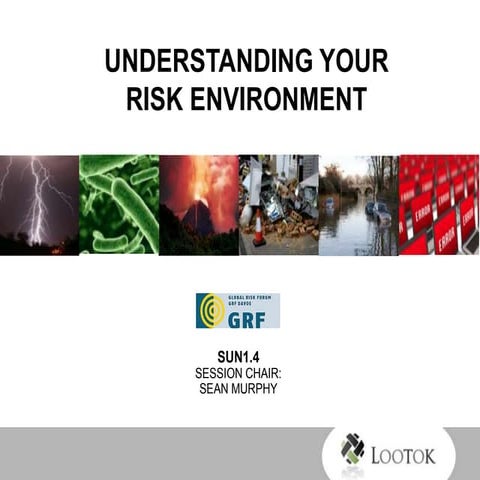 Understanding your risk environment | PPT