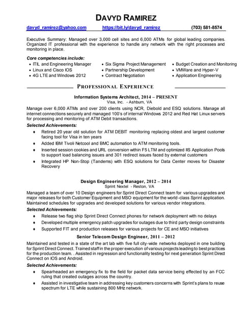 Great Candidate Resume Sample | PDF