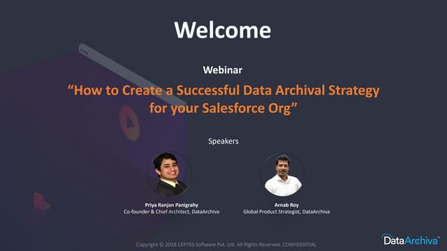 How To Create A Successful Data Archiving Strategy For Your Salesforce