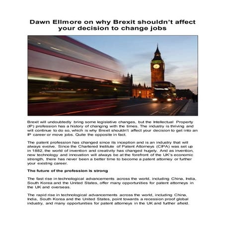 Six inventions that changed the world | Dawn Ellmore Employment | PDF