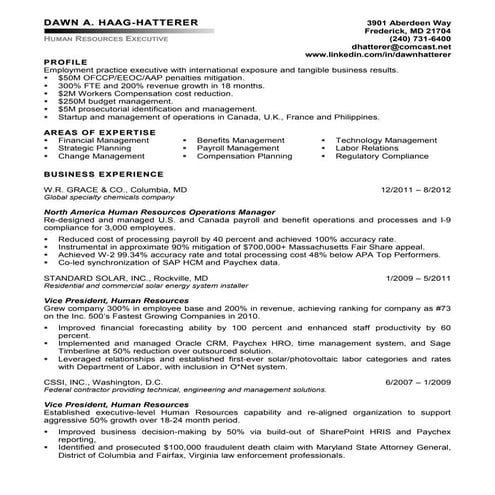 Dawn Haag Hatterer, JD, MBA, SPHR | DOC