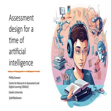 Assessment design for a time of artificial intelligence | PPTX