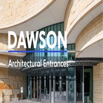 Dawson Metal Company - Architectural Entrances | PPT