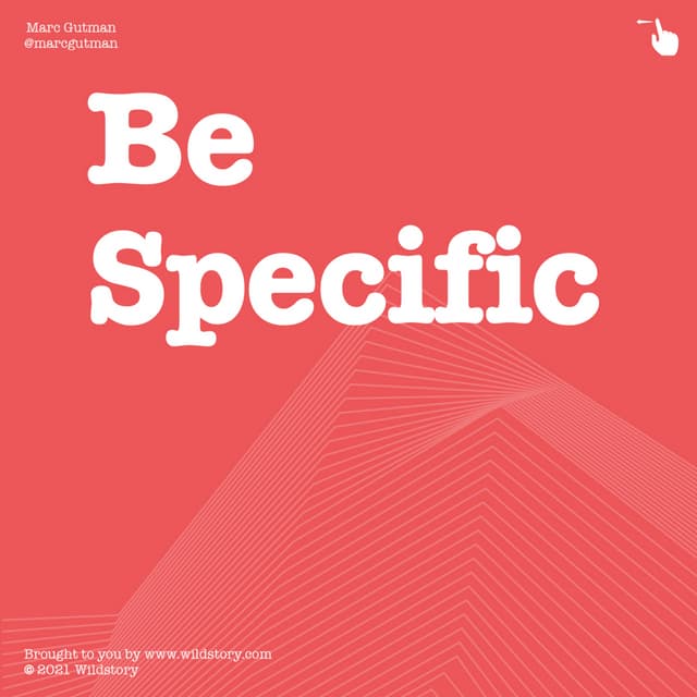 Be Specific | PDF