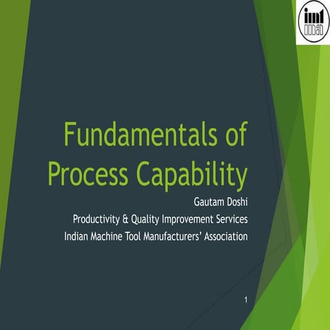 Process Capability for certificate course for marketing engineers ...