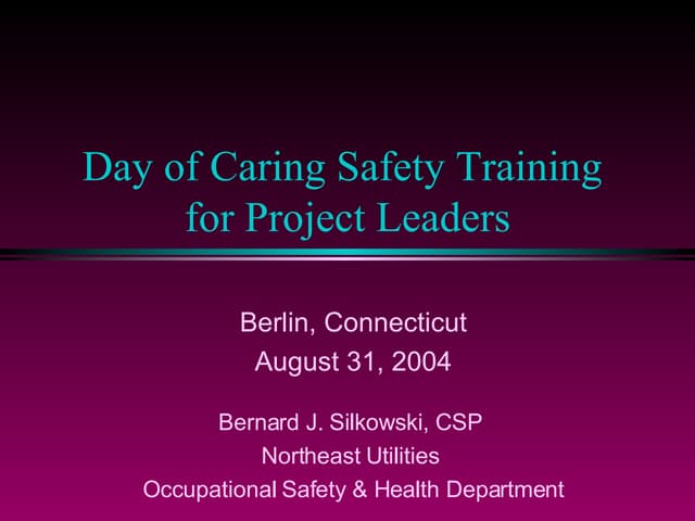 Stop Work Authority Power Point Presentation | PPTX