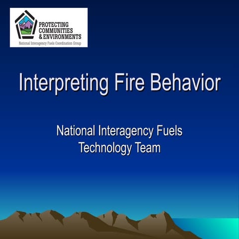 Review of applications o fire Behavior_Lecture.ppt