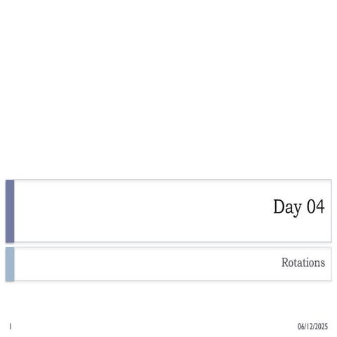 Day 04 Robotics Space rotations .pptx