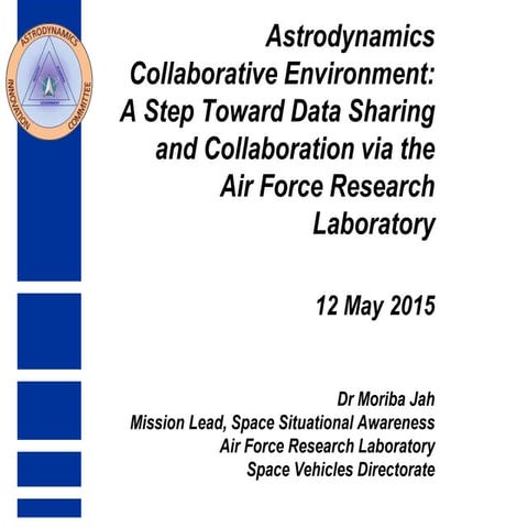 Space Situational Awareness Forum - U.S Air Force Presentation | PDF
