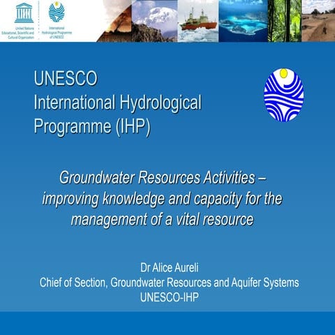 Day 1 2.alice aureli introduction - unesco | PDF