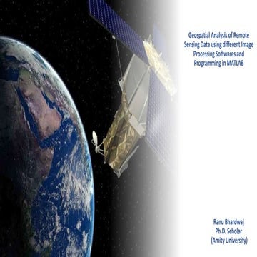 GEOSPATIAL DATA ANALYSIS OF GIS SOFTWARES | PPT