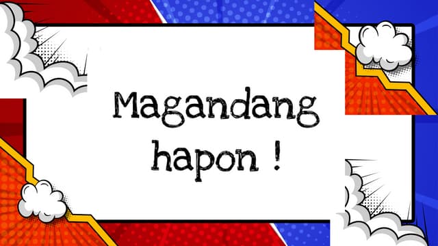 Pangawing || Pangawil | PPTX