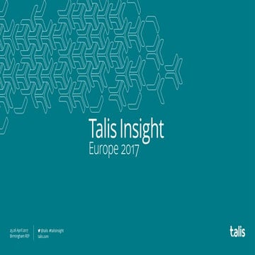 Talis Insight Europe 2017 - All eyes to the LTI - Richard Tattersall | PPT