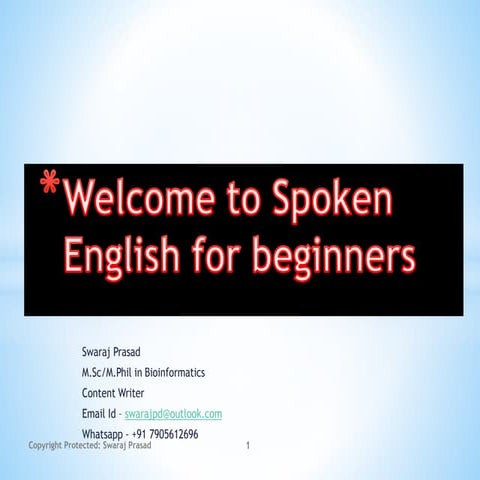 Day 1 - Welcome to Spoken English for beginners.pptx