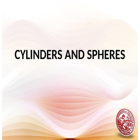 Day 17 - Cylinders, Spheres and Quadric Surfaces.ppt