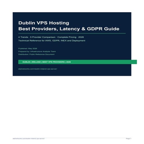 Comprehensive UK VPS Hosting Reference Guide 2026: Infrastructure ...