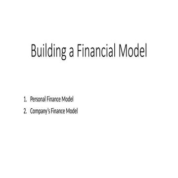 Day 1 Building a Financialllll Model.pptx