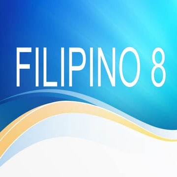karunungang bayan filipino 8- week 1 2024-2025 | PPTX