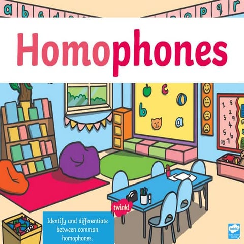 Day 1 Homophones.presentation for english | PPT