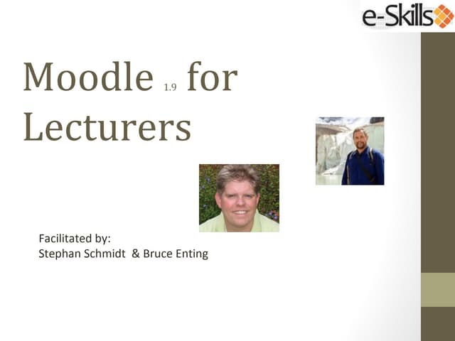 Moodle Presentation for Teachers | PPT