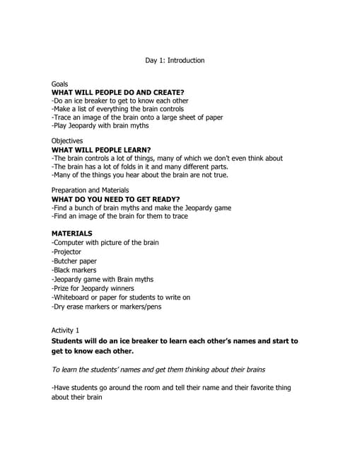 First quarter Personal Development daily lesson log for senior high ...