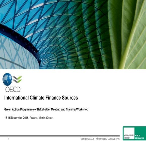 Day1 session3 international climate finance | PPTX