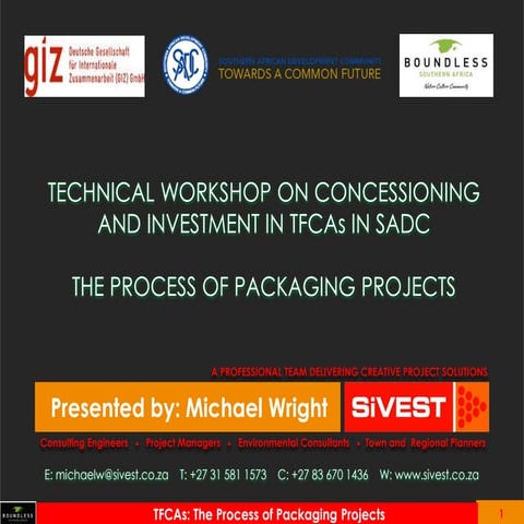 Day 1 the process of packaging projects michael wright_sivest | PPT