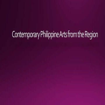 CPAR 11_12 Q3 0101 Integrative Art As Applied To Philippine ...