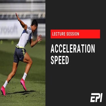 Developing Acceleration Speed Performance | PDF