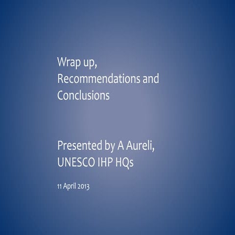 Day 1 7-2-alice aureli - unesco | PPTX