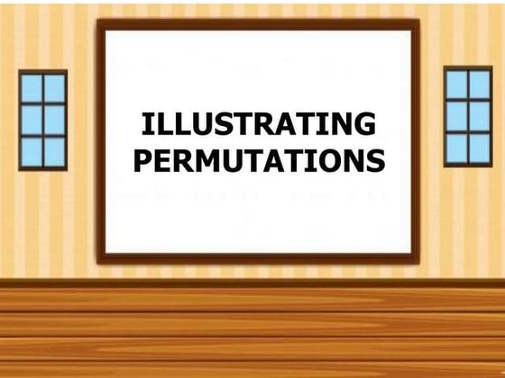 Application of permutation in real life | PPT