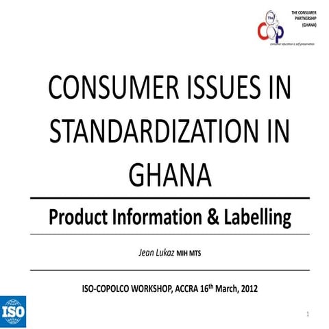 Day 2 product information & labelling | PPTX
