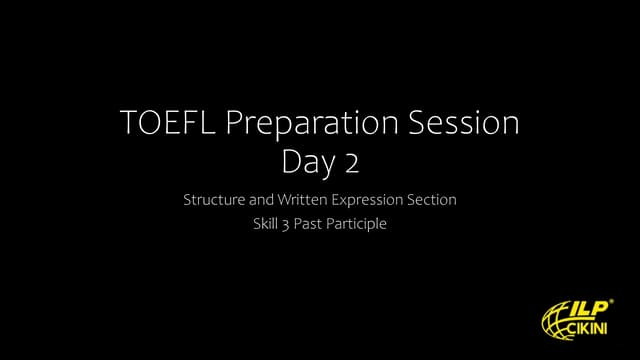 present and past Participle | PPTX