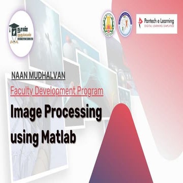 image processing using matlab in faculty | PPT