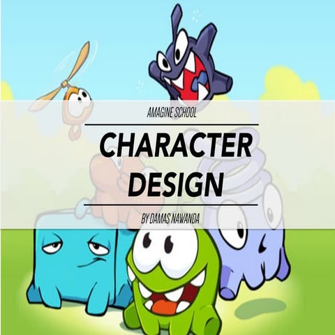 Game Artist Training 3 - Character Design | PPT