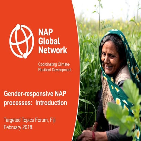 Gender-responsive National Adaptation Plan (NAP) Processes | PPTX