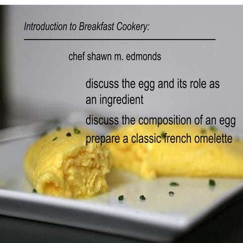 Day30 introduction to breakfast cookery | PPTX