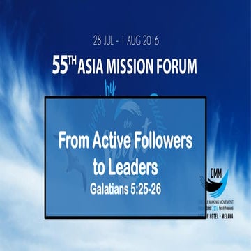 2016 AMF Day3 - Active Followers to Leaders | PDF